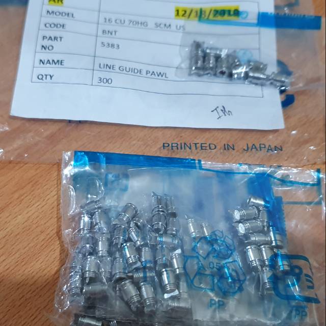 Jual spare part Shimano line guide pawl | Shopee Indonesia