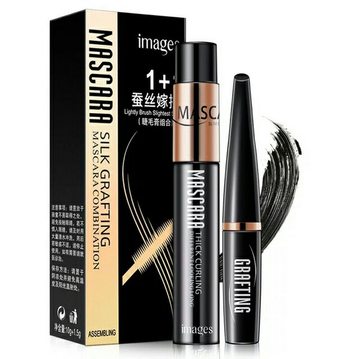 Jual IMAGES MASCARA SILK GRAFTING MASKARA TEBAL | Shopee Indonesia
