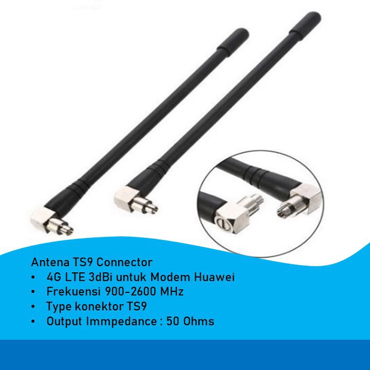 Jual Antena Penguat Sinyal Modem Bolt Slim Max Anten Signal External ...