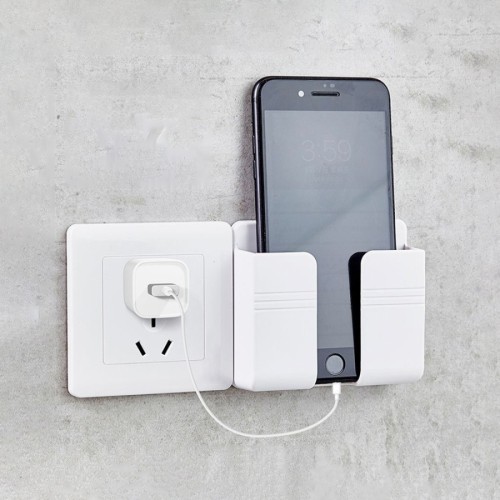 Jual Phone Holder Tempat Charger Hp Dinding Charging Rak Hanger HP ...
