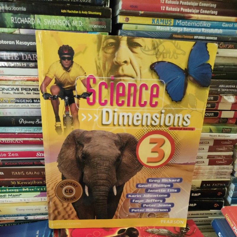 Jual Buku Science Dimensions 3 - Greg Rickard - Bonus CD - Original ...