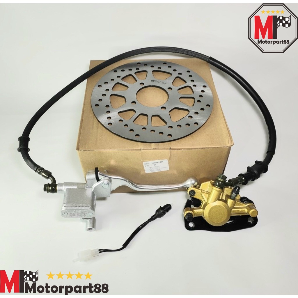 Jual REM CAKRAM DEPAN ASSY KOMPLIT MASTER REM SET JUPITER MX KNZ ...