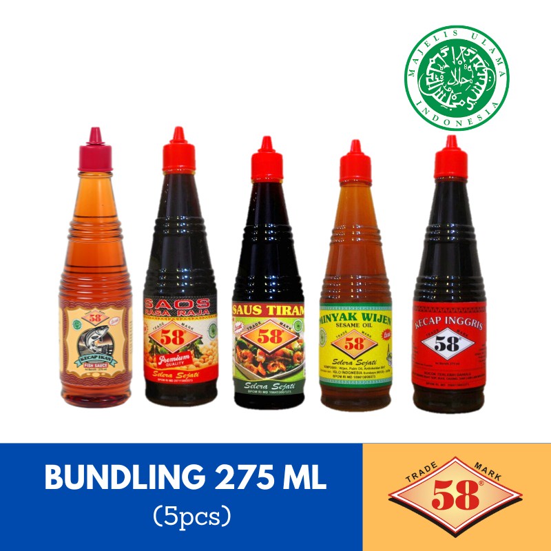 Jual Saos 58 - Bundling (275 ml) | Shopee Indonesia