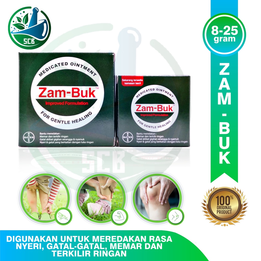 Jual Zam-Buk / Zambuk (Bayer) - Obat salep Luka Memar | Shopee Indonesia