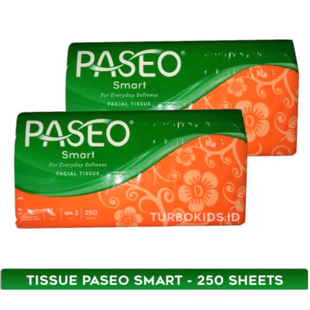Jual PASEO TISSUE SMART ISI 250 SHEET 2 PLY | Shopee Indonesia
