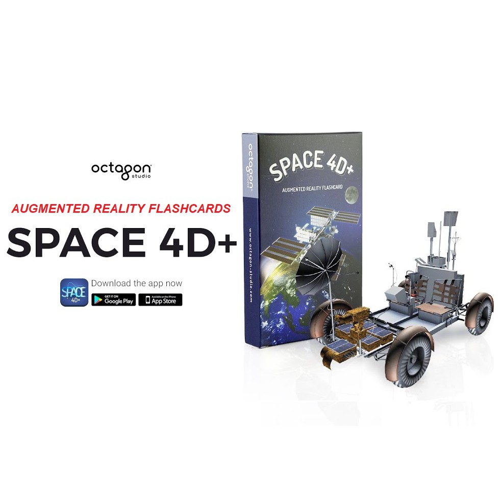 Jual Kartu SPACE 4D+ Augmented Reality Flashcards ( Octagon Studio ...