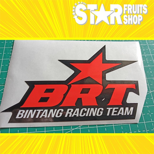 Jual STIKER VINYL PRINTING BRT BINTANG RACING TEAM | Shopee Indonesia