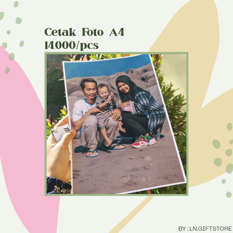 Jual CETAK FOTO UKURAN A4 | Shopee Indonesia