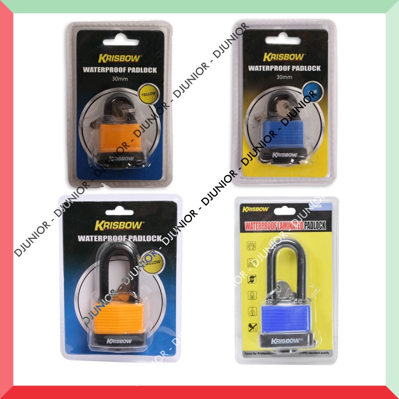 Jual AZKO KRISBOW GEMBOK ANTI AIR 30MM 40MM 50MM / 30 40 50 MM / GEMBOK ...