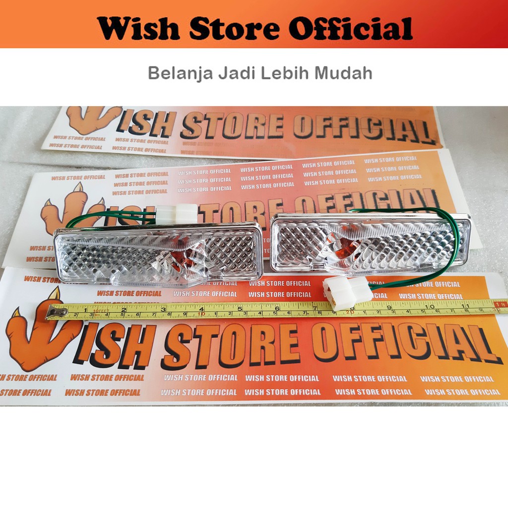 Jual Lampu Samping Fender Sen Sein Side Lamp Kecil Samping SUZUKI VITARA ESCUDO SIDEKICK Kristal ...