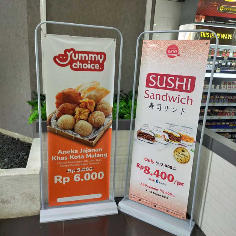 Jual Doorframe Standing Banner, Stand Banner Besi Indoor Outdoor, Frame ...
