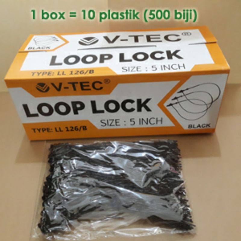 Jual LOOP LOCK / LOOP PIN / TALI HANG TAG PLASTIK | Shopee Indonesia