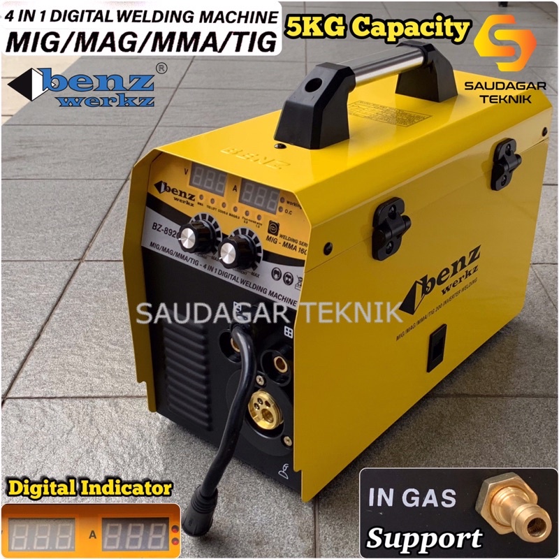 Jual Mesin Las Mig Mag Tig Argon 160A Las Alumunium Aluminium Stainless ...