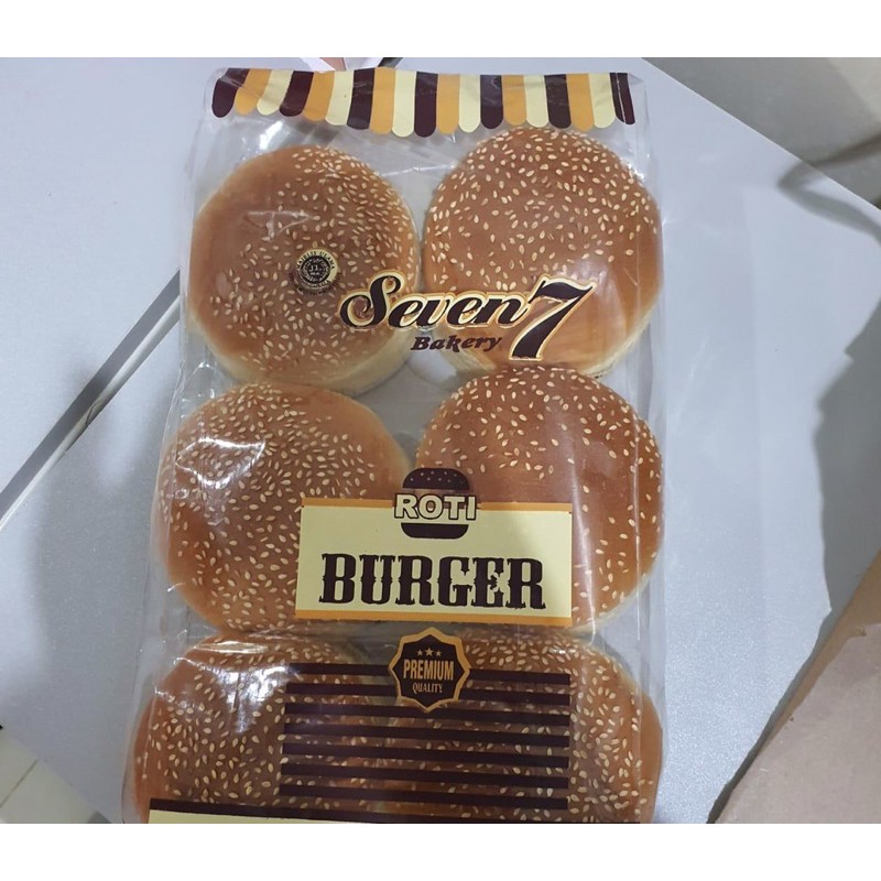 Jual Roti Burger/Buns Burger merek Seven | Shopee Indonesia