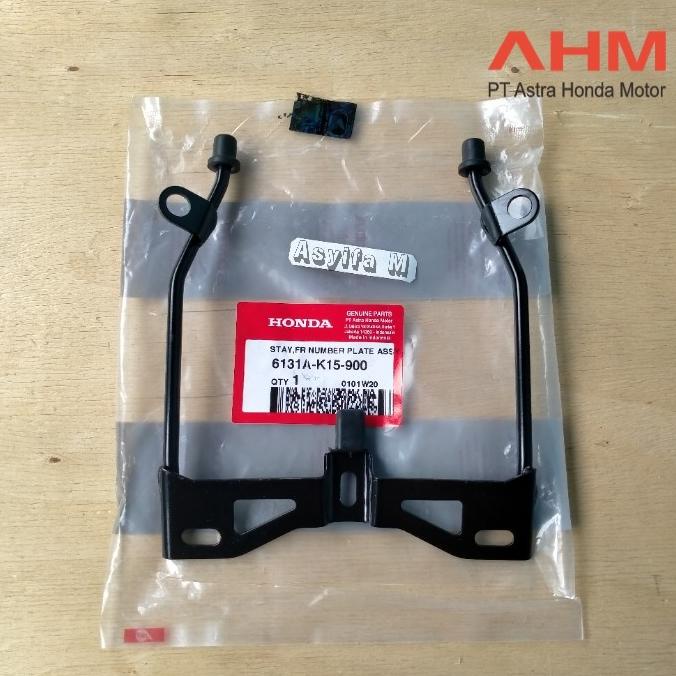 Jual SALE Besi breket bracket dudukan plat nomor depan CB150R CB 150 R ...