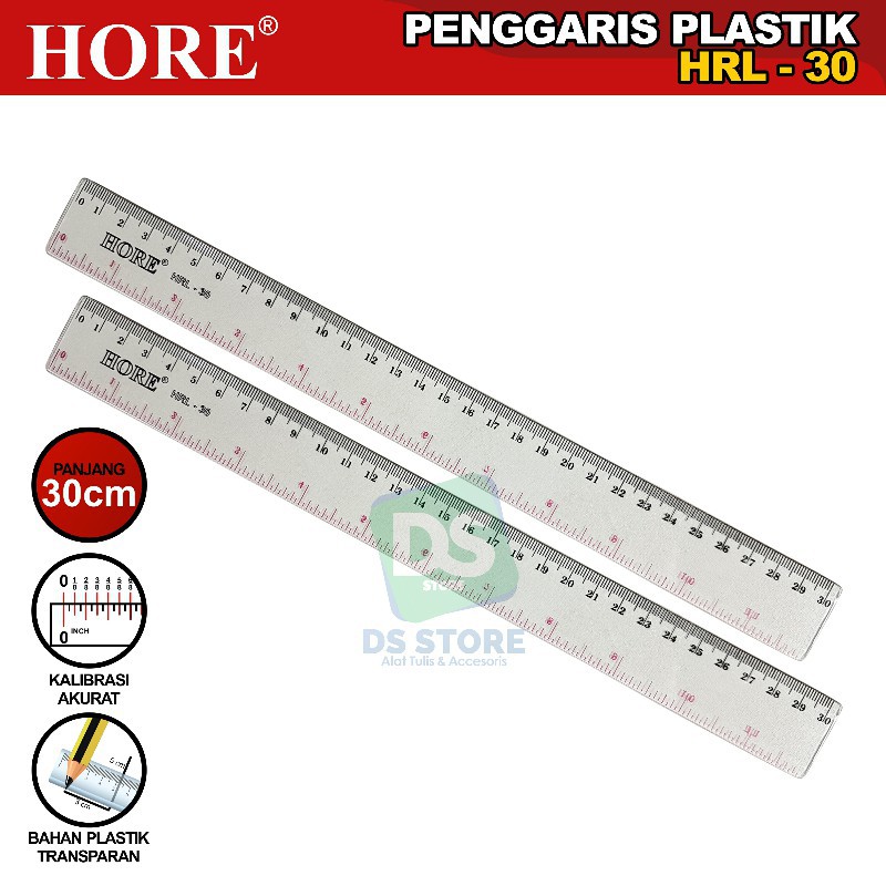 Jual PENGGARIS PLASTIK 30CM HORE | Shopee Indonesia