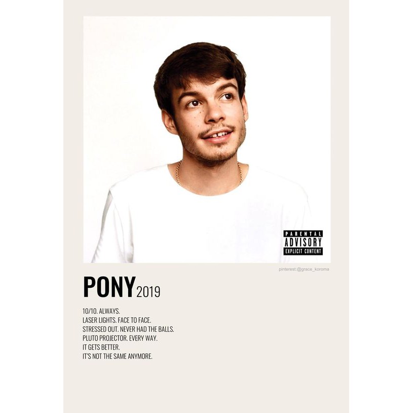 Jual POSTER DINDING REX ORANGE COUNTY (BISA custom GAMBAR) | Shopee ...