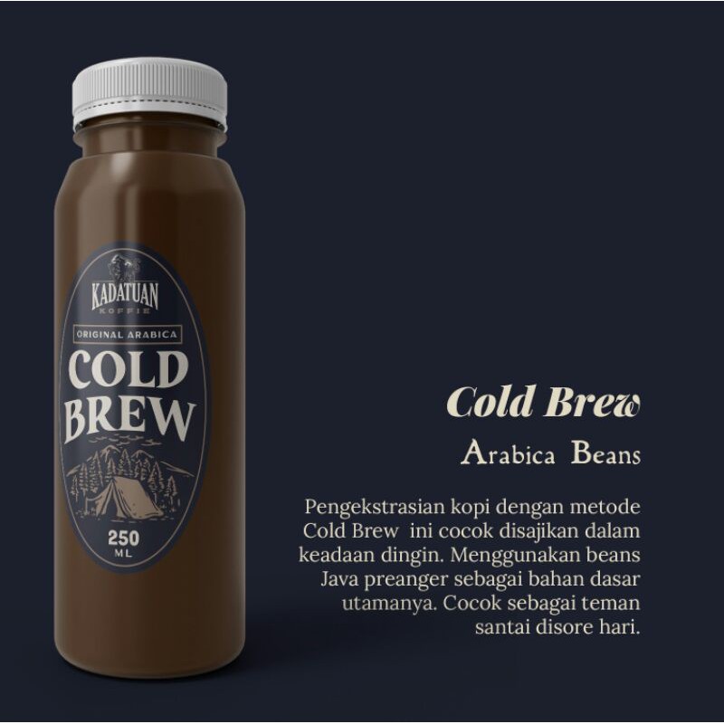 Jual OFFICIAL KADATUAN KOFFIE COLD BREW ARABICA Honey/Robusta Wani ...