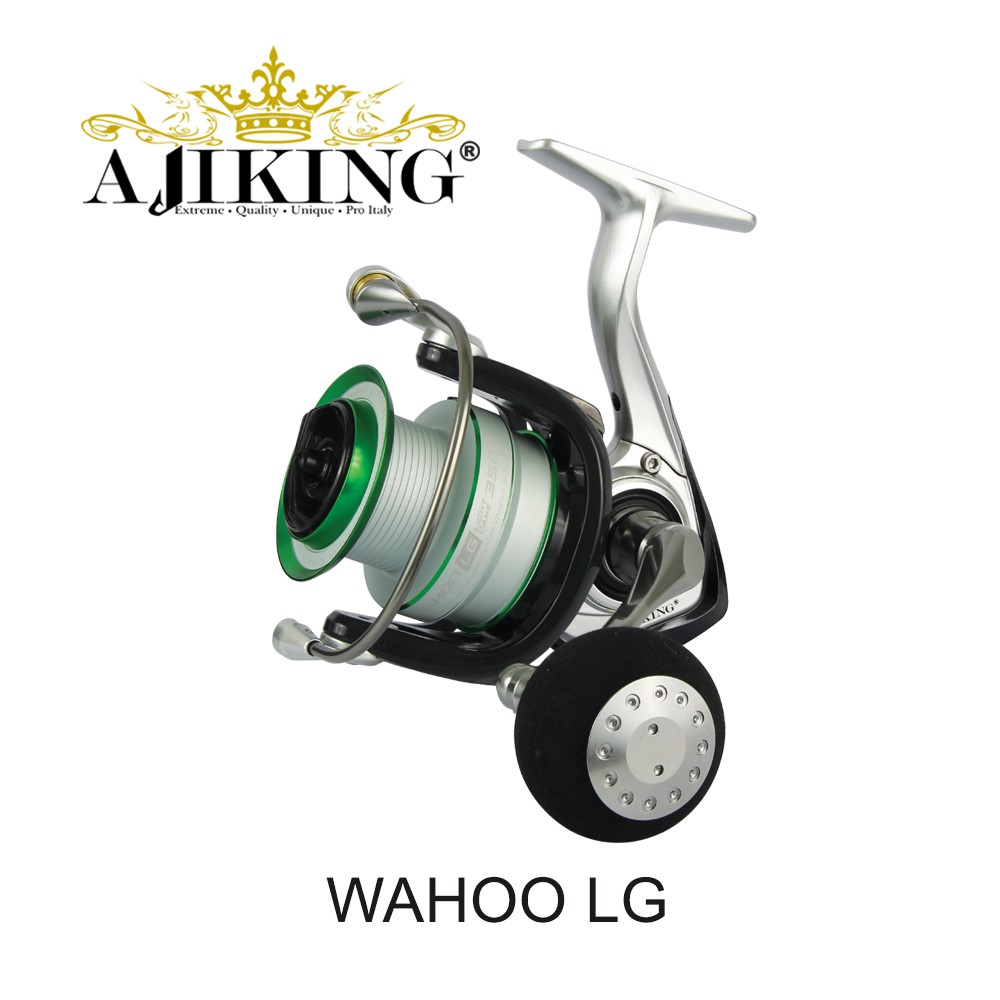 Jual Reel Pancing Ajiking Wahoo LG 4000 - Screw In Power handle ...