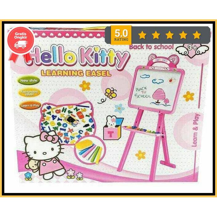 Jual Learning Easel Hello Kitty Gratis889 | Shopee Indonesia