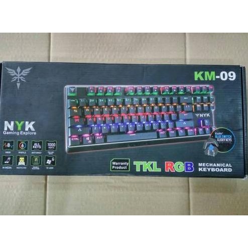 Jual Nyk Km09 / Km-09 Keyboard Mechanical Tkl Rgb | Shopee Indonesia
