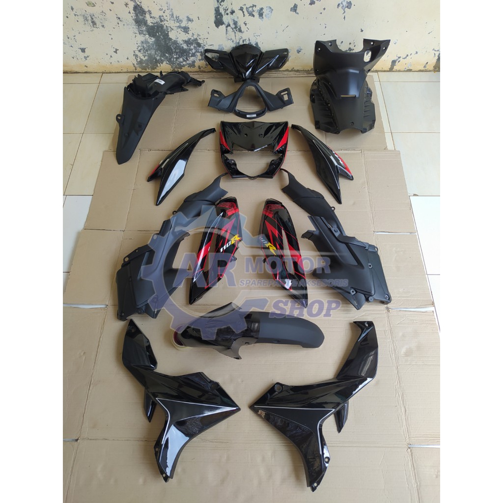 Jual FULL BODY HALUS KASAR HONDA BLADE LAMA 2008 - 2011 HITAM PLUS ...