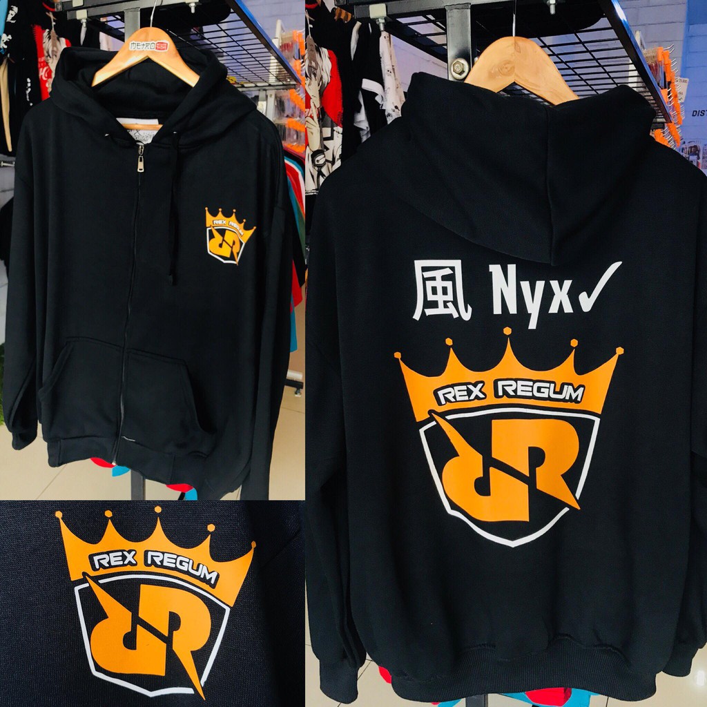 Jual Jaket Team RRQ Black - Gratis pake Nickname | Shopee Indonesia