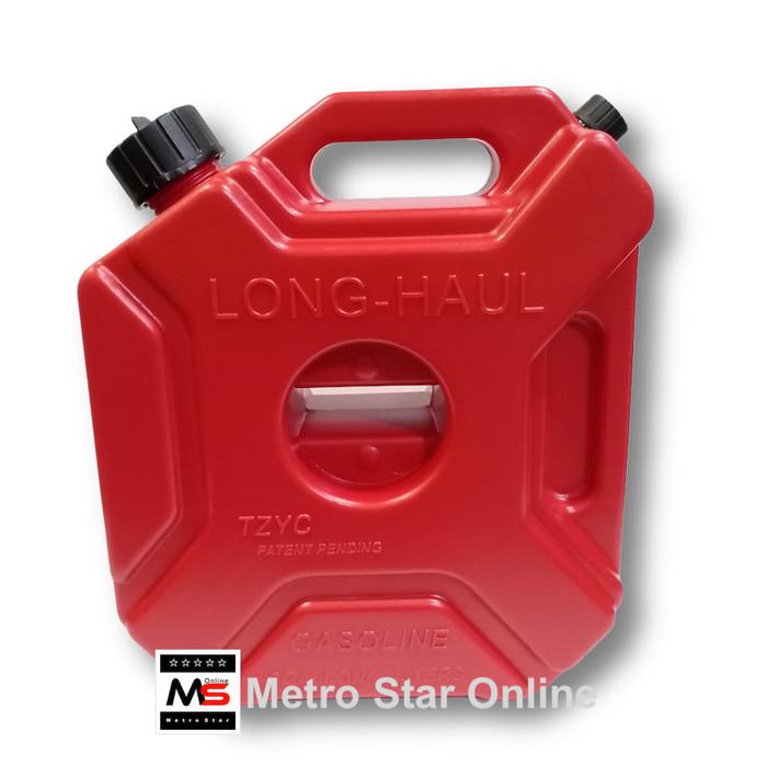 Jual Jerigen Plastik 5 liter cocok untuk cadangan Bensin Motor | Shopee ...