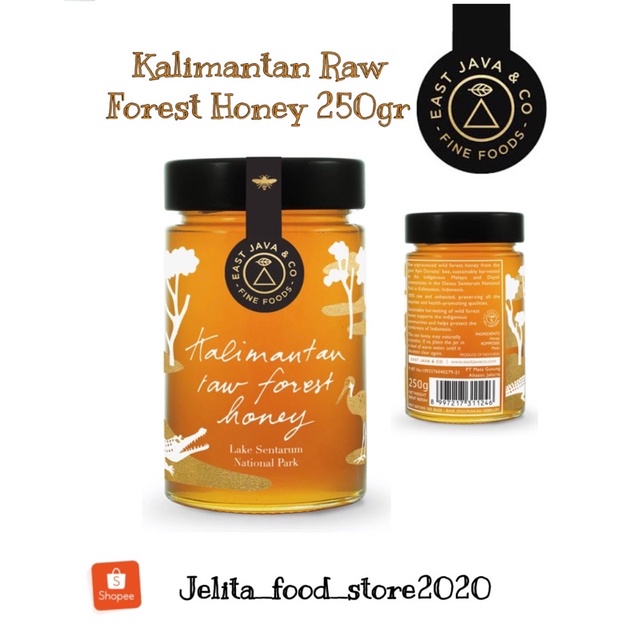 Jual East Java & Co Kalimantan Raw Forest Honey 250gr - selai | Shopee ...