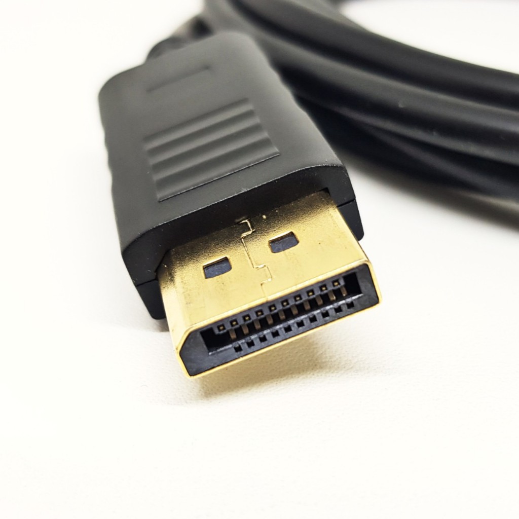 Jual SKU-1055 KABEL DISPLAY PORT TO VGA 1.8M DP MALE TO VGA MALE DP TO ...
