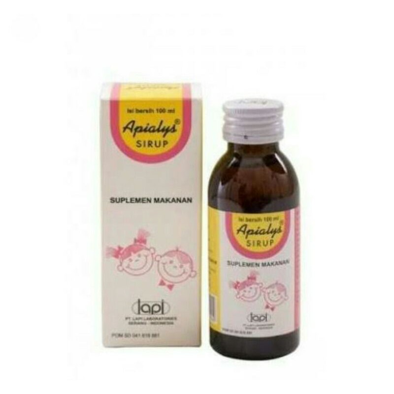 Jual Apialys Syrup 100 ML | Shopee Indonesia