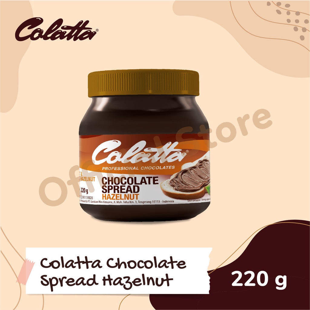 Jual Colatta Chocolate Spread Hazelnut 220g | Shopee Indonesia