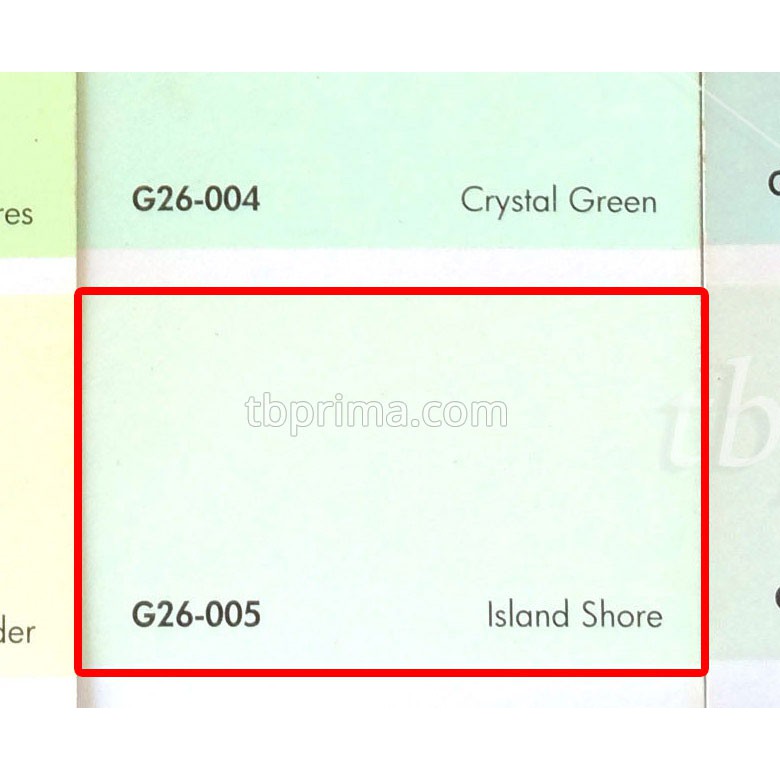 Jual No Drop Tinting G26-005 Island Shore 1 kg | Shopee Indonesia