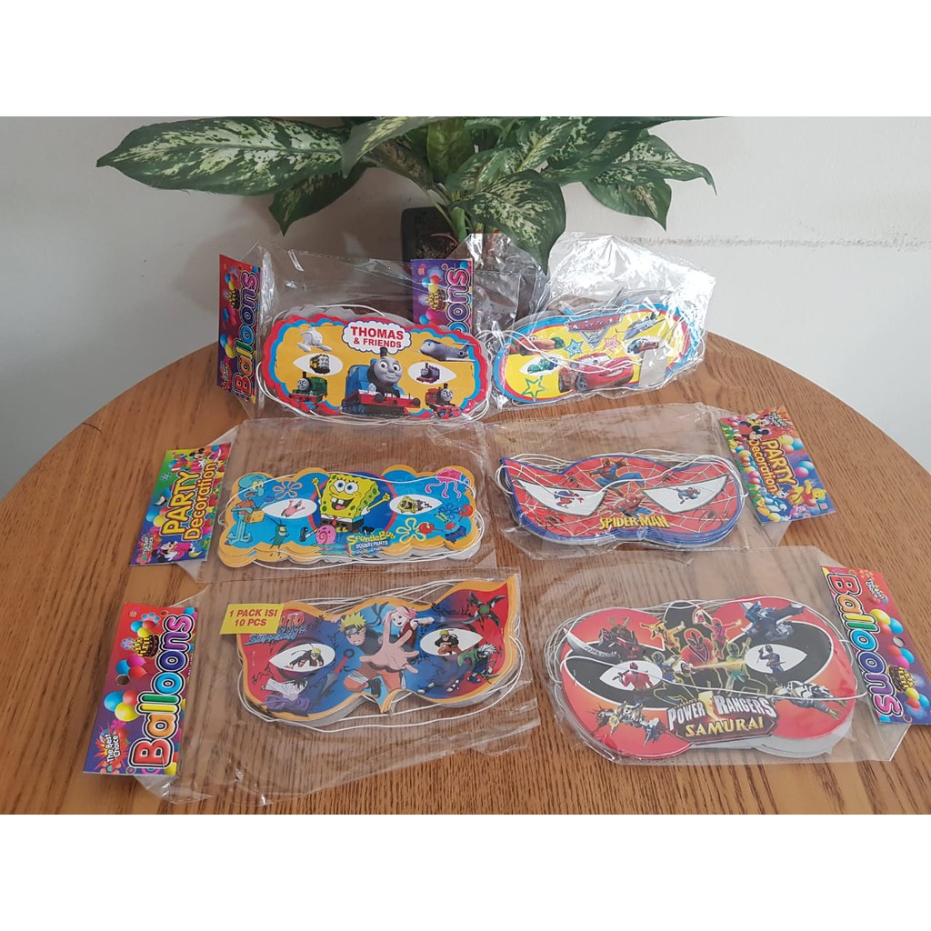 Jual Topeng Anak Ulang Tahun Superhero / Princess / Hello Kitty ...