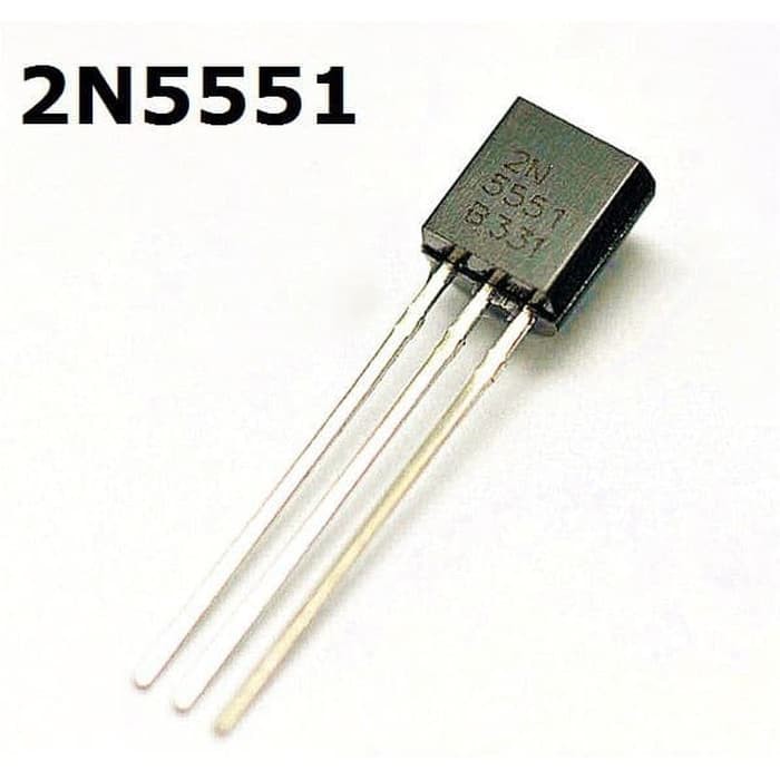 Jual 2N5551 TO-92 NPN General Purpose Amplifier 0.6A 160V NPN 2N 5551 ...