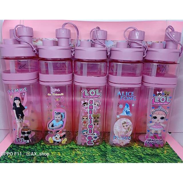 Jual Custom botol minum ( free input nama) | Shopee Indonesia
