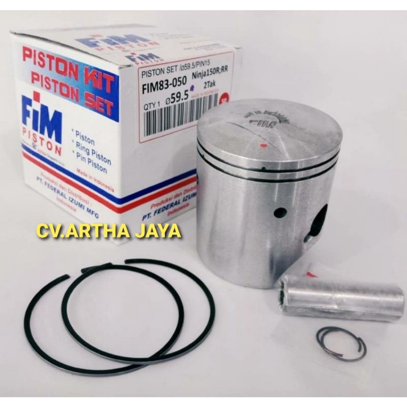 Jual PISTON KIT FIM FIM83 KAWASAKI NINJA / NINJA 2T 2TAK 2 TAK / NINJA 150 R / NINJA 150 RR ( 59 ...