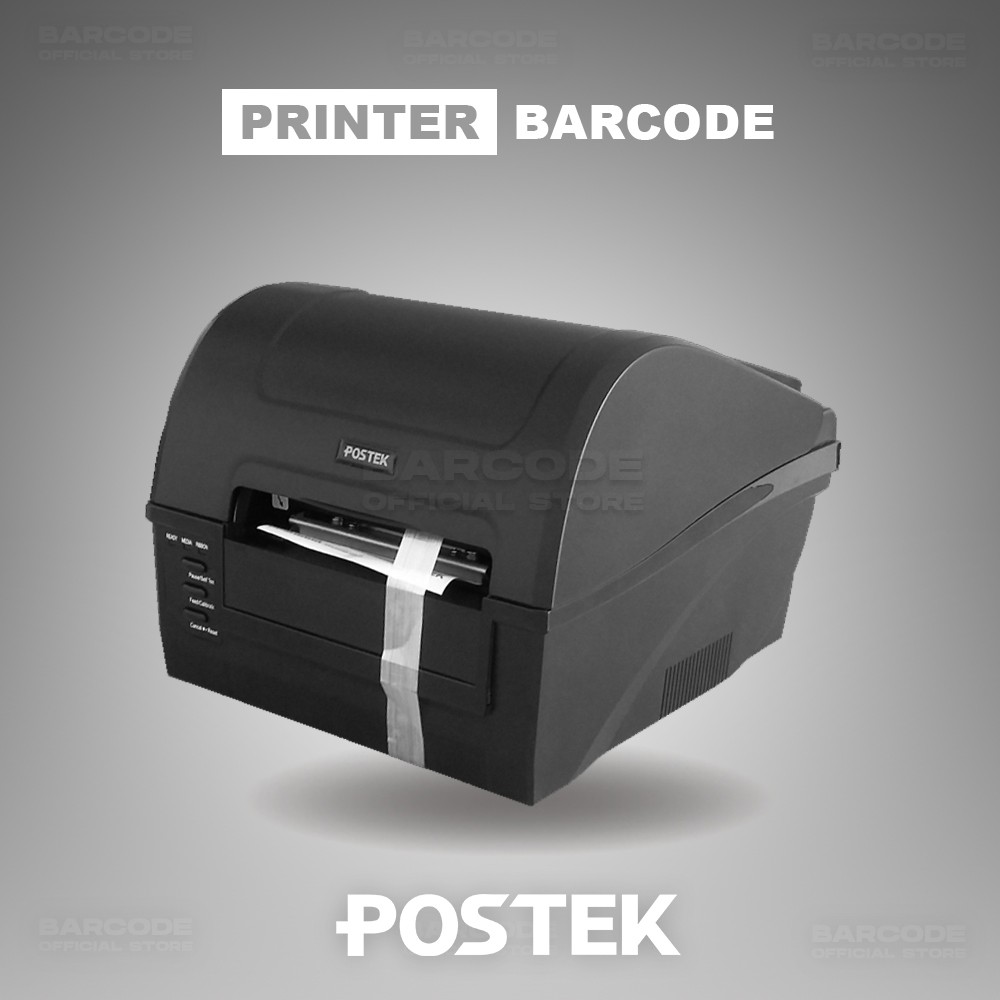 Jual PRINTER LABEL BARCODE POSTEK C168/200s - PLUS SOFTWARE DATABASE | Shopee Indonesia
