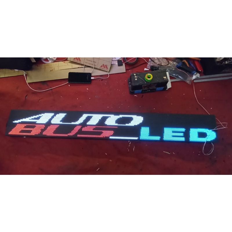 Jual Running text Box P5 12v dan 24v all ukuran | Shopee Indonesia