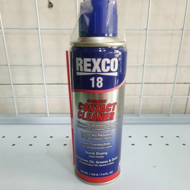 Jual REXCO 18 CONTACT CLEANER 220ML (khusus kalbar) | Shopee Indonesia