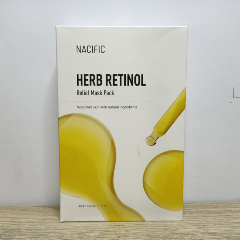 Jual (EXPIRED) Nacific Herb Retinol Mask Pack (10pcs) - SEGEL 100% ...