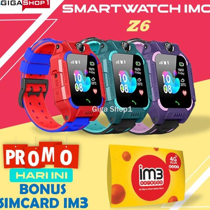 Jual Jam Tangan Anak Z6 Imo Imoo Aimo Aimoo Emo Z6 Smartwatch Anak Murah | Shopee Indonesia