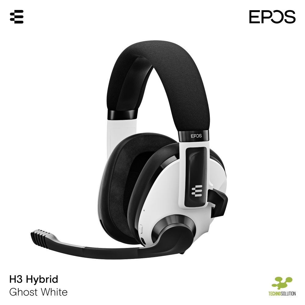 Jual EPOS H3 HYBRID WHITE - Closed Acoustic Gaming Headset with Bluetooth | Shopee Indonesia