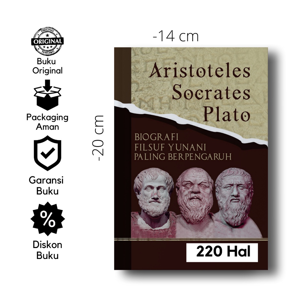 Jual Aristoteles Socrates Plato Biografi Filsuf Yunani Paling ...