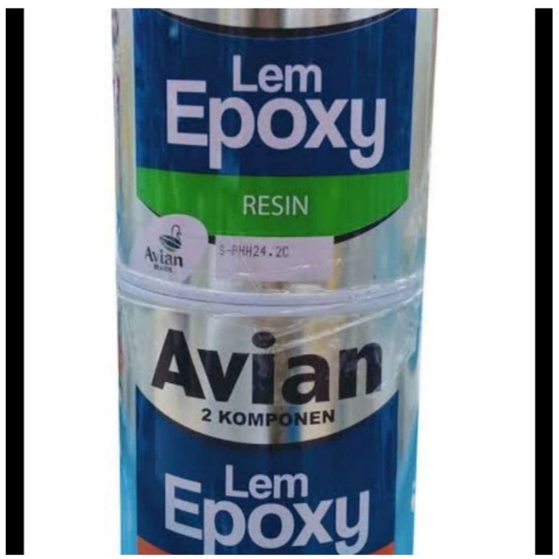 Jual Lem epoxy avian 2 komponen ,avian lem epoxy hardener+resin kaleng ...