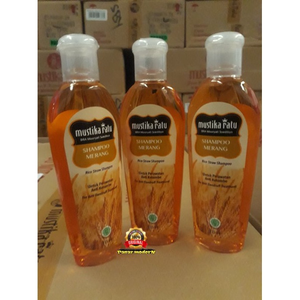 Jual mustika ratu paket shampo merang 175ml (3pcs) | Shopee Indonesia