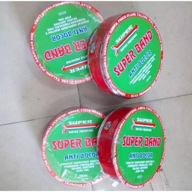 Jual LEM SENG BESAR SUPER BAND FULL ANTI BOCOR/lem seng super band anti ...