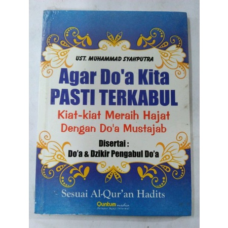 Jual AGAR DOA KITA PASTI TERKABUL KIAT KIAT MERAIH HAJAT DENGAN DOA ...