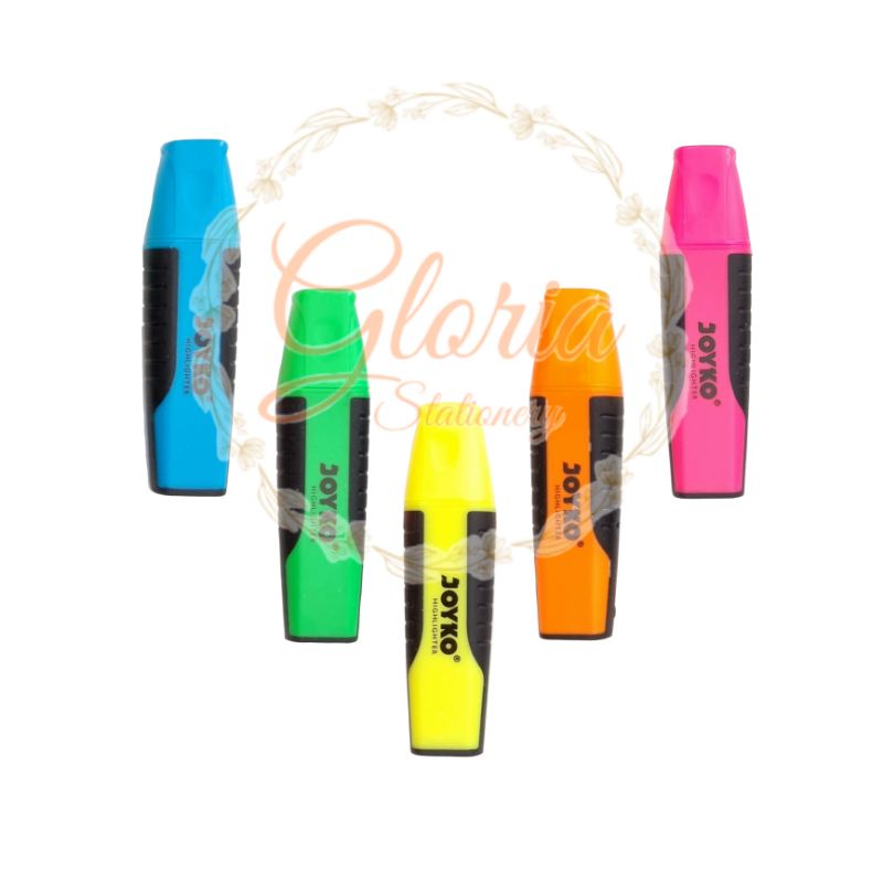 Jual Joyko Highlighter penanda berwarna/ Highlighter Joyko/Stabilo ...