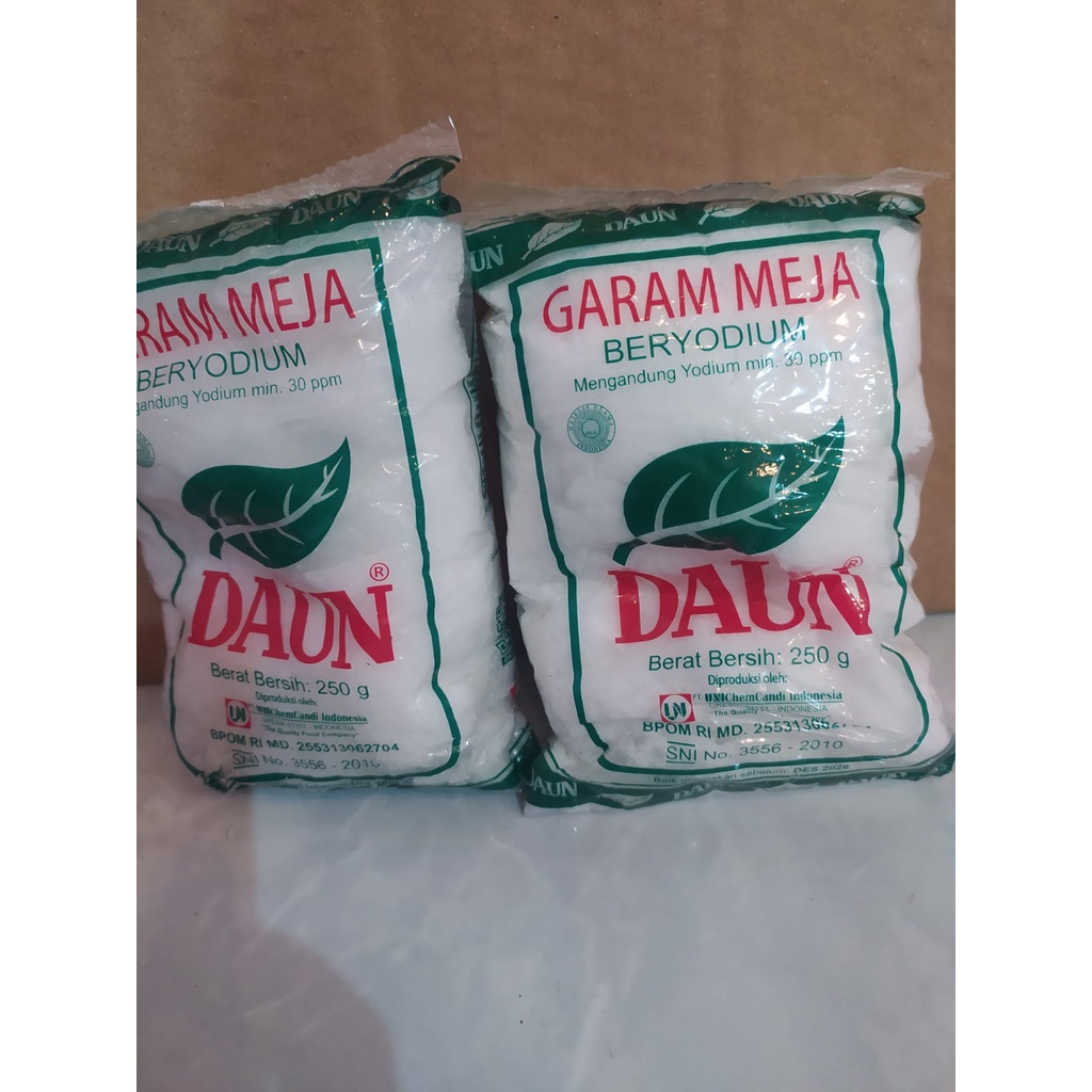 Jual Garam meja cap daun | Shopee Indonesia